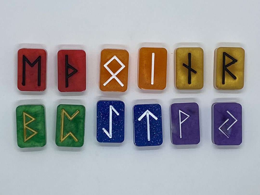 Resin Runes Set of 25 - Etsy