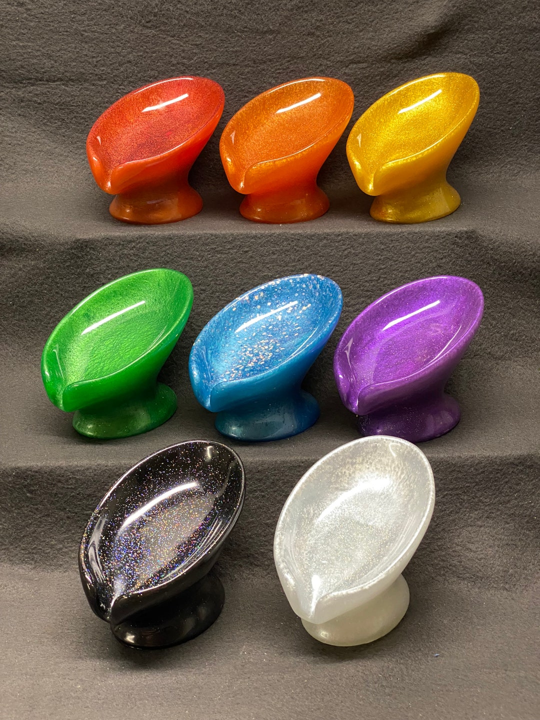 Resin Self Draining Soap Dish Self Draining Soap Holder Self Draining ...