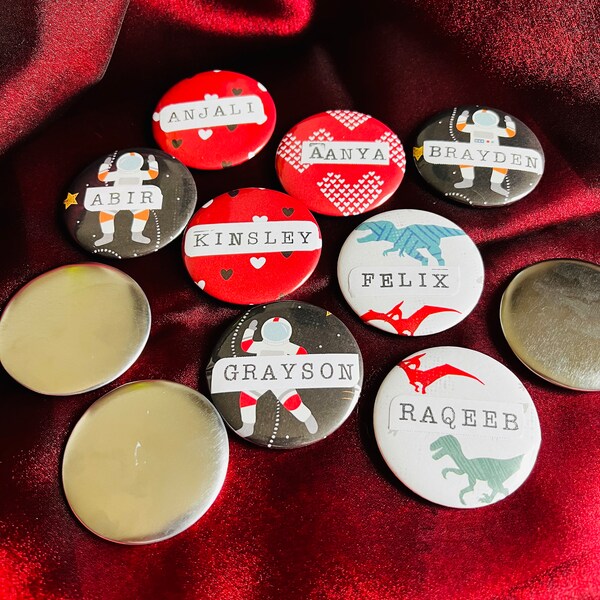 Pin Back Buttons - Etsy