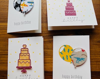 Handmade Happy Birthday Card - Etsy
