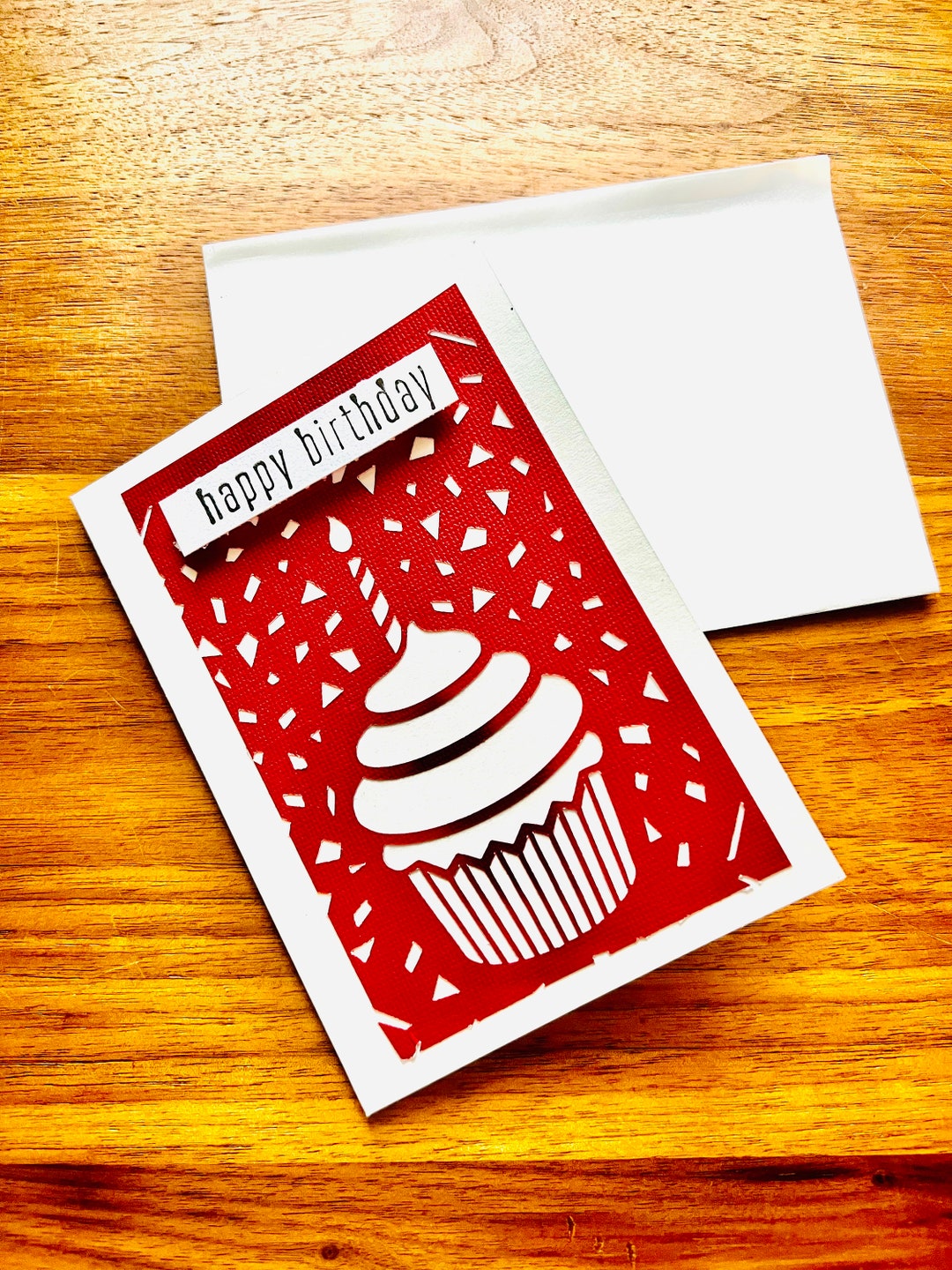 Handmade Happy Birthday Card - Etsy