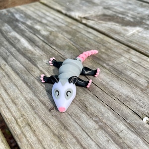 Articulated Opossum, Possum | 3D Printed Flexi | Fidget Toy | ADHD Toy ...