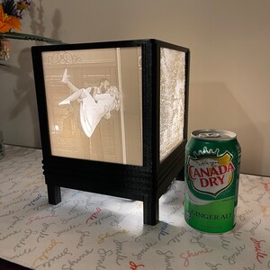 Custom Lithophane Lamp - Personalized 3D Printed Photo Light for Unique ...