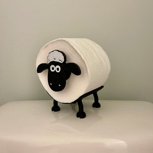 Adorable 3D Printed Sheep Toilet Paper Holder - Cute Bathroom Decor - Etsy