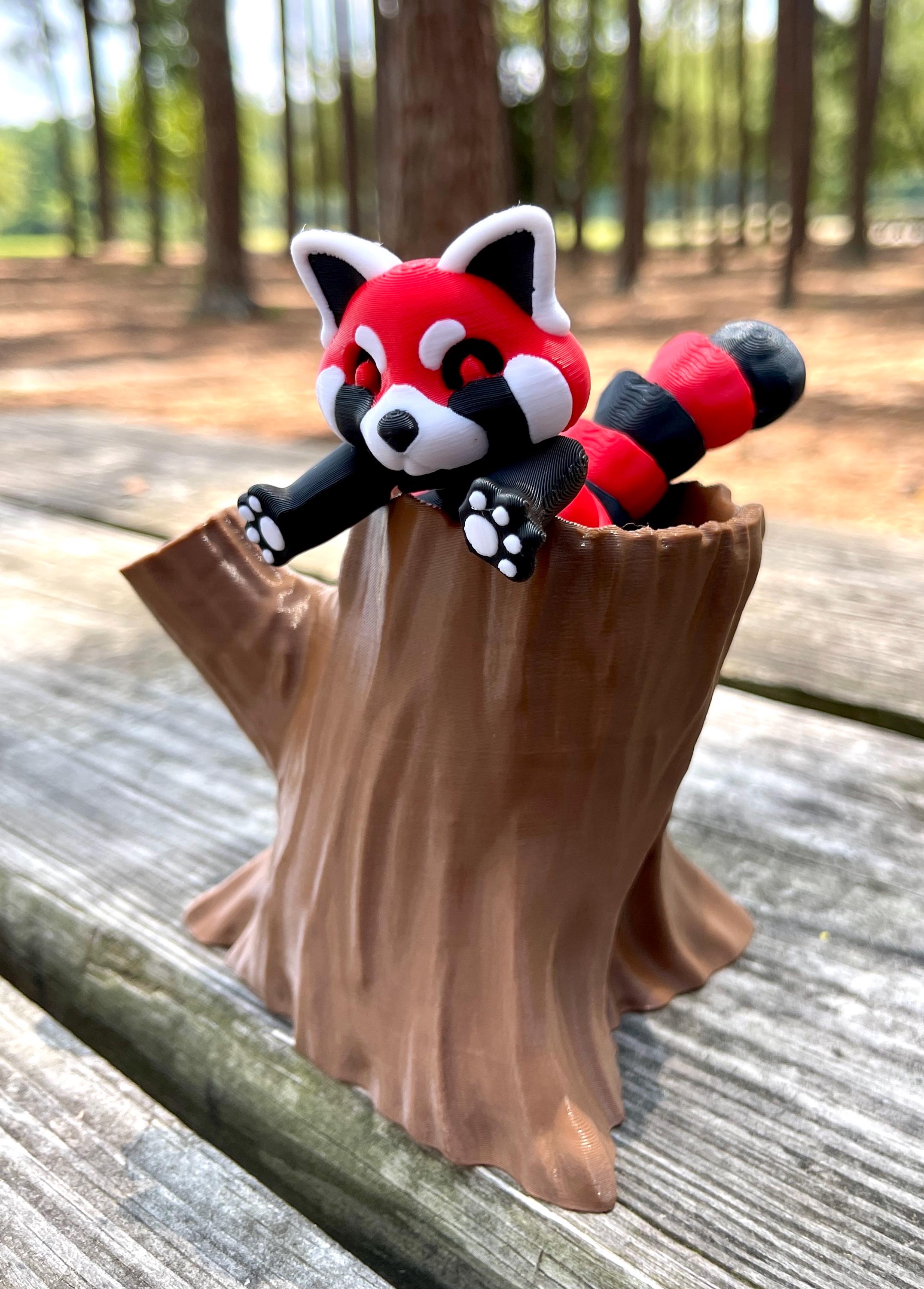 Articulated Red Panda | 3D Printed Flexi | Fidget Toy | ADHD Toy ...