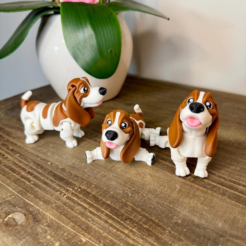 Basset Hound Duck Figure - Etsy