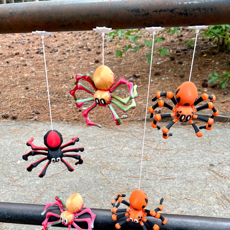 3d Printed Spider Accessories - Etsy