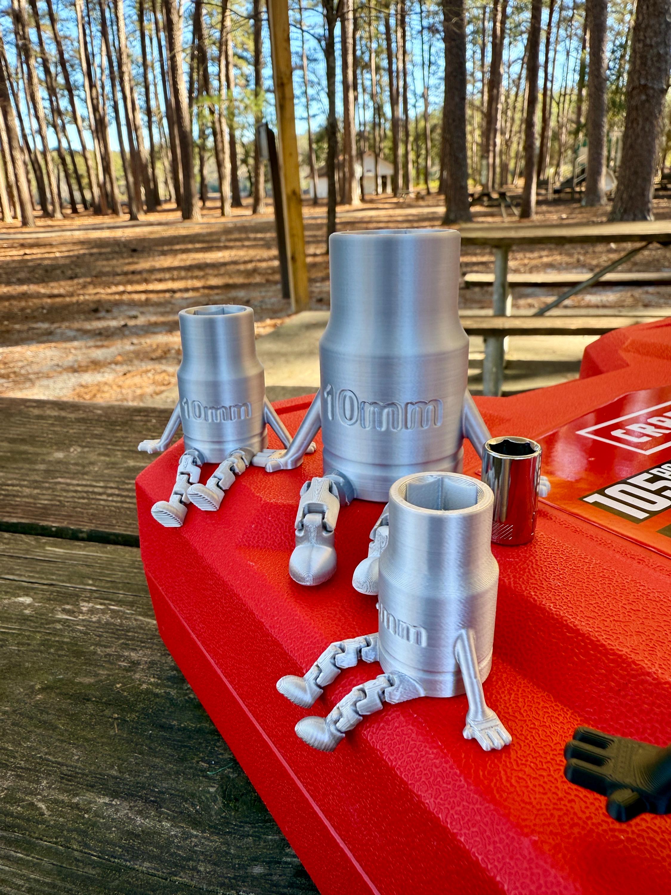 10mm Socket Buddy - Funny 3D Printed Mechanic Gift, Tool Lover ...