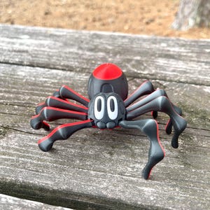Blob Spider With Retractable Magnetic Web | 3D Printed Articulating ...