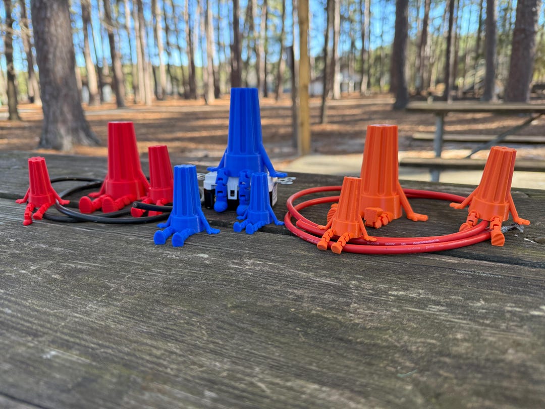 Wire Nut Buddy Figurine 3D Printed Articulating – Funny Garage, Shop ...