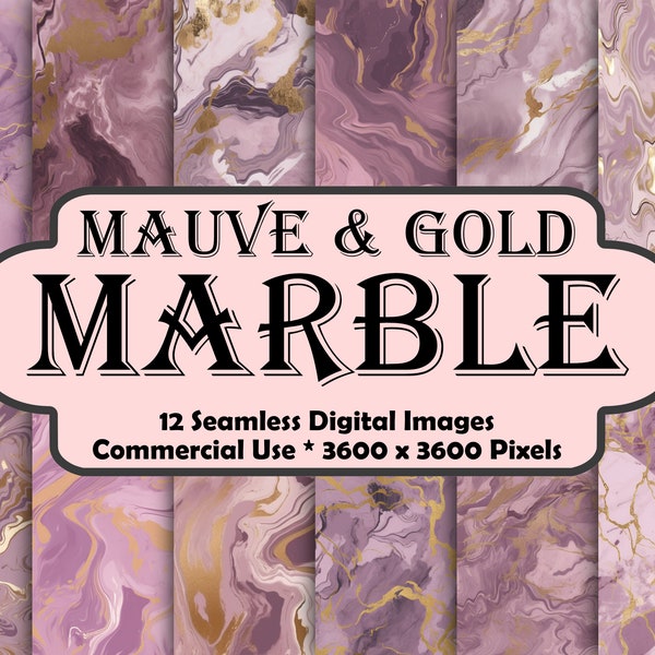 Mauve and Gold - Etsy
