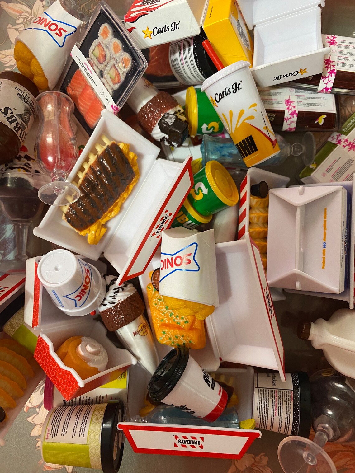 Foodies Minibrands Lot Miniature Fast Food Dollhouse Food 10 Pcs ...