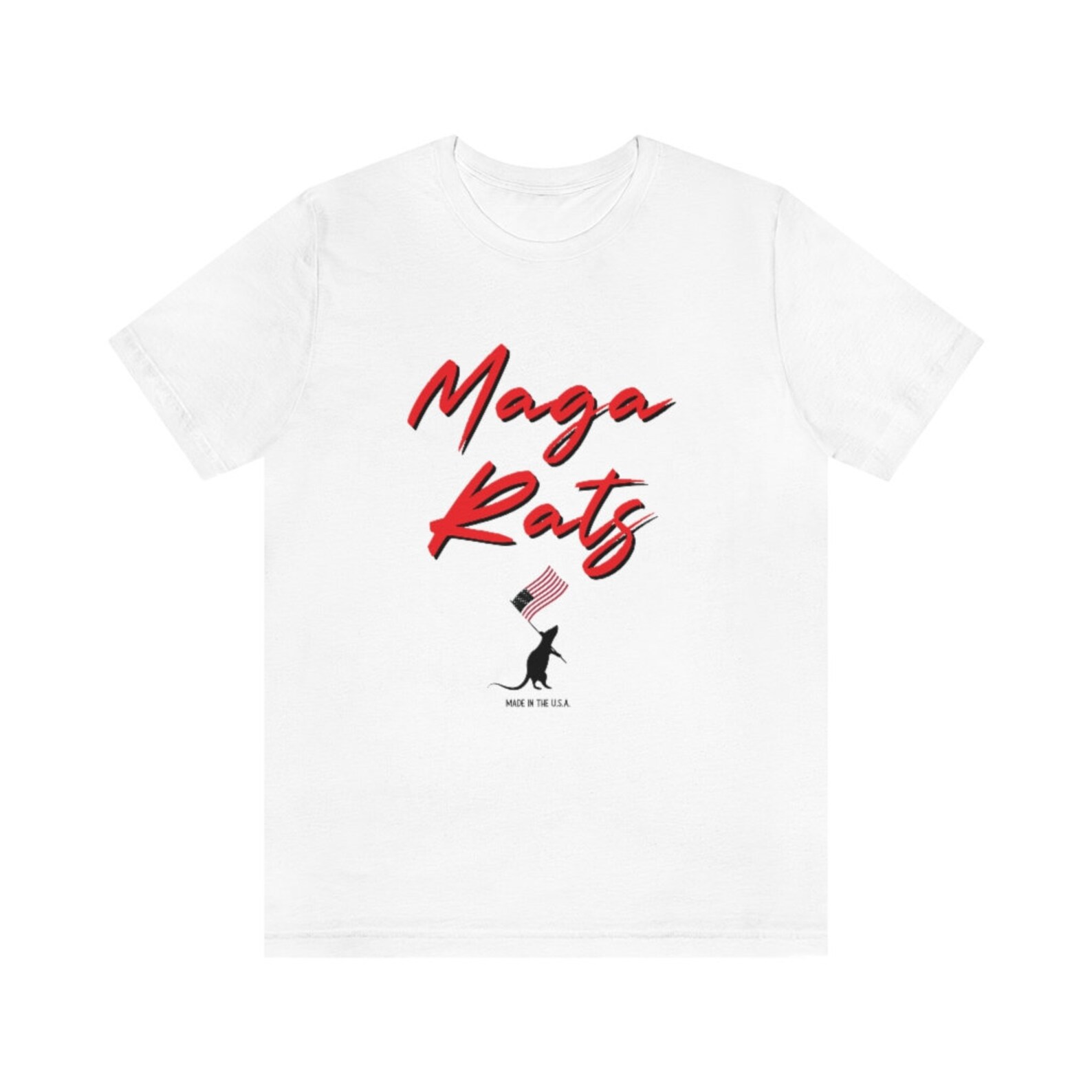 MAGA RATS White T-shirt Embrace the Name We Are All Maga - Etsy