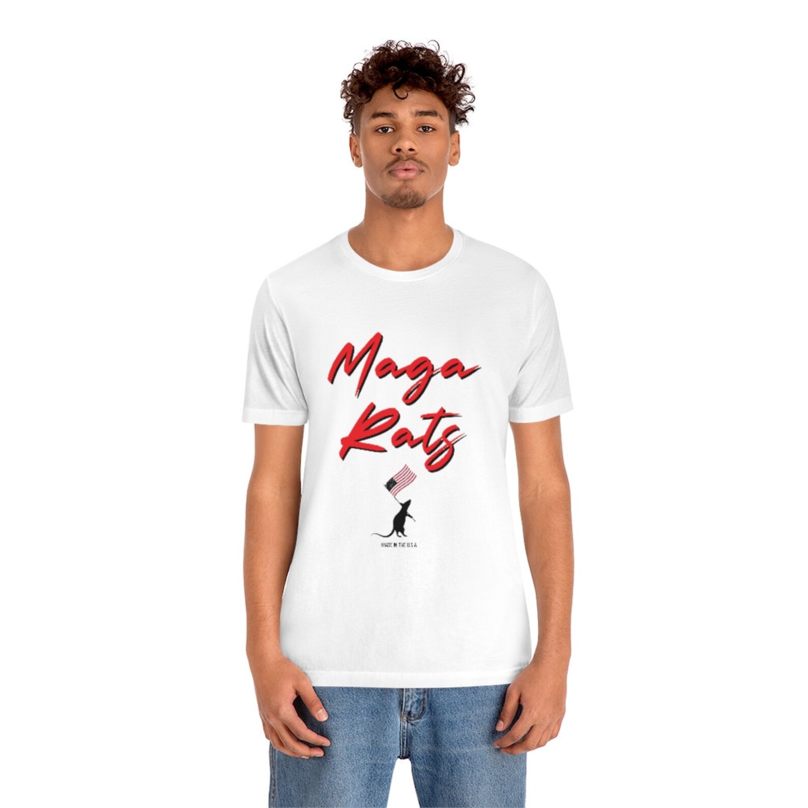 MAGA RATS White T-shirt Embrace the Name We Are All Maga - Etsy