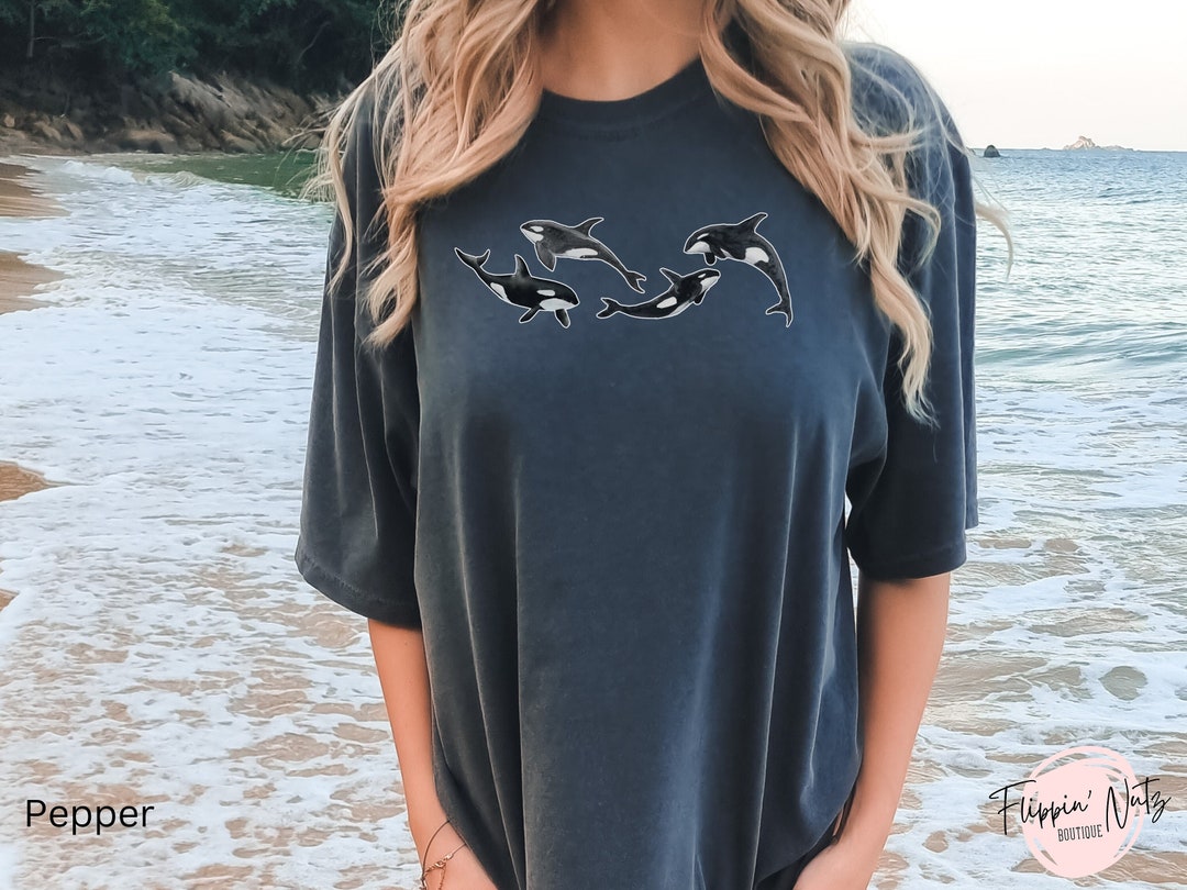 Orca T-shirt, Killer Whale Lover, Orca Shirt, Whale Gift, Orca Lover ...