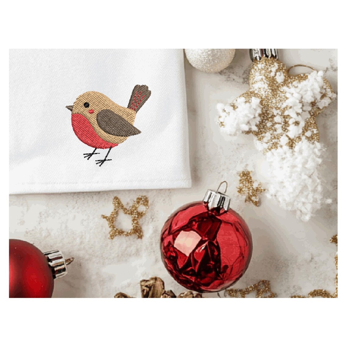 Mini Robin Digital Embroidery Machine Files (6 Sizes) - Etsy