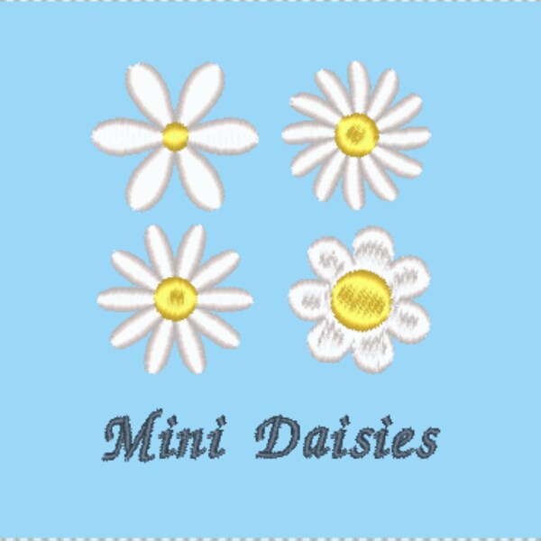 Daisy Embroidery - Etsy