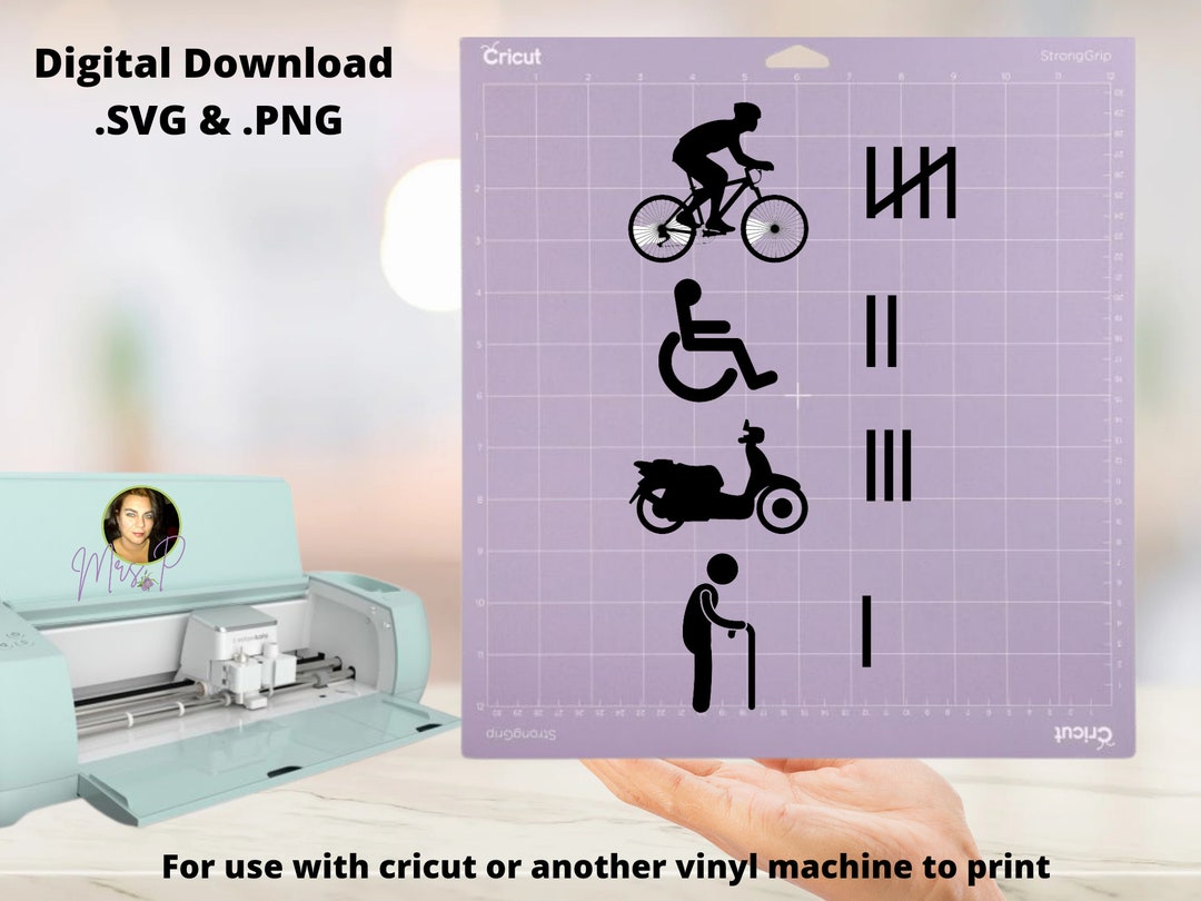 I Hit Count Bumper Sticker .svg & .png Files for Machines Like Cricut ...