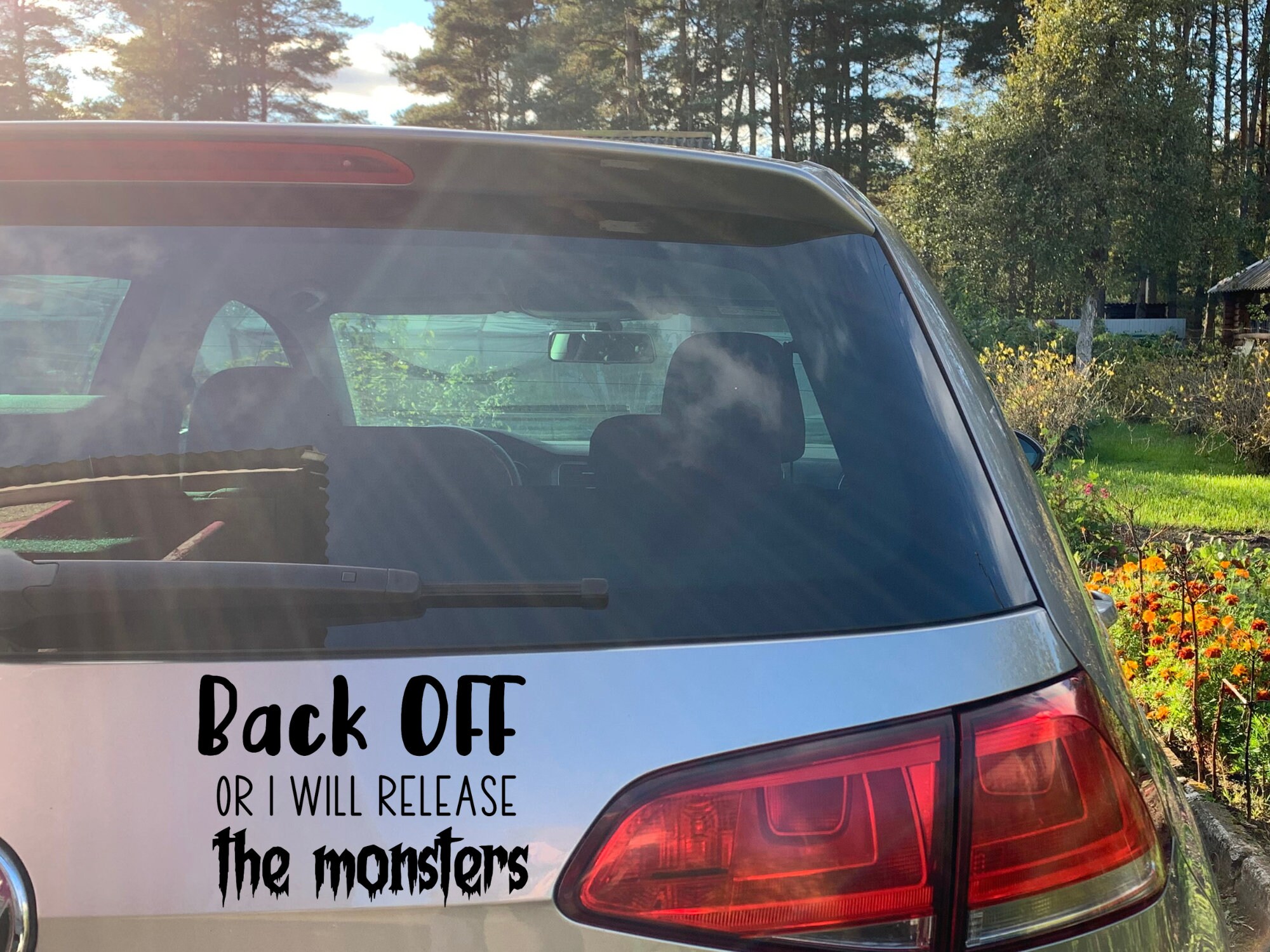Release the Monsters Bumper Sticker - .svg & .png Files for Machines ...