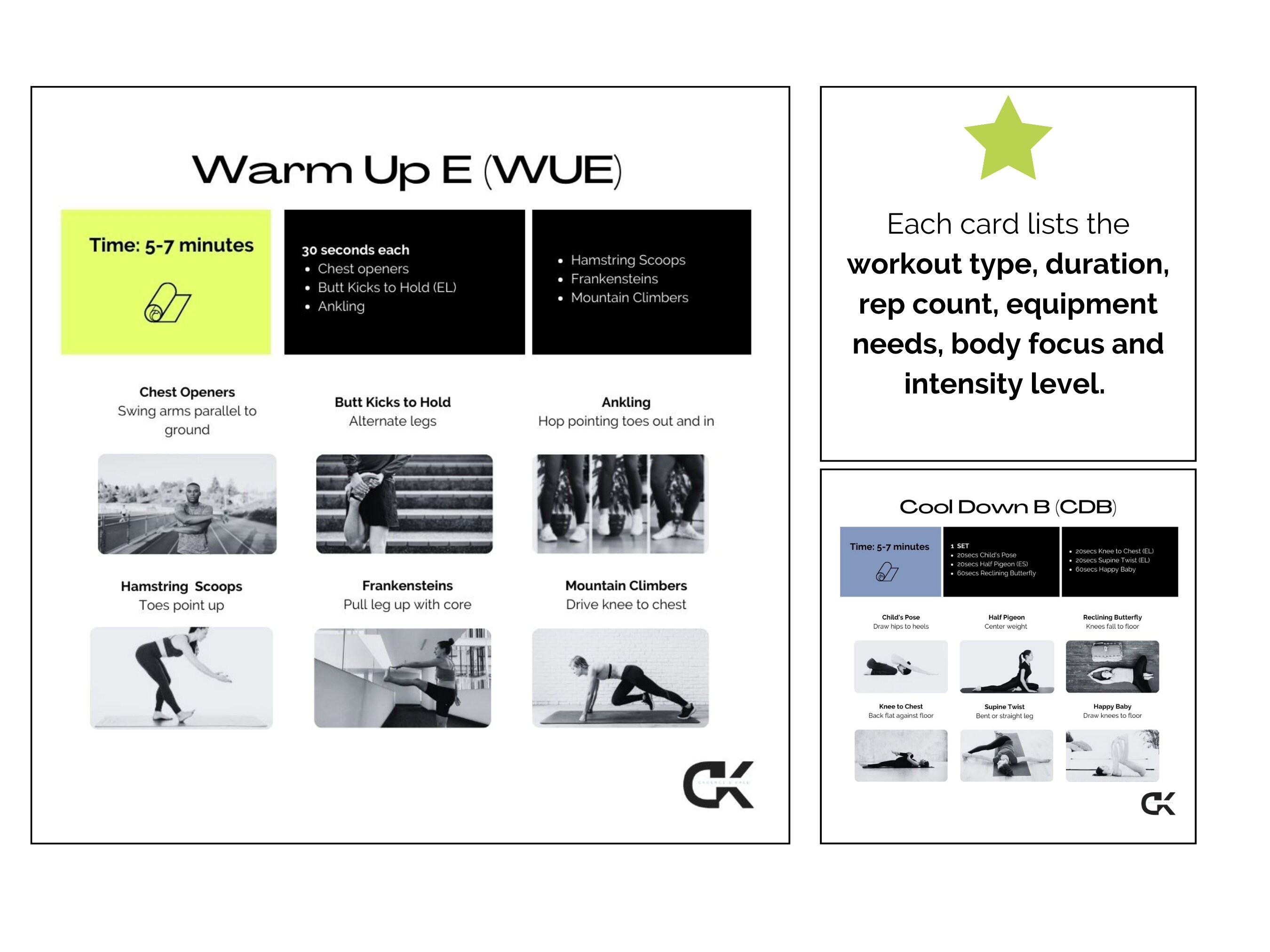 The Workout Deck - Etsy