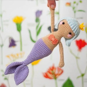 Mabel the Mermaid amigurumi Crochet Pattern - Etsy