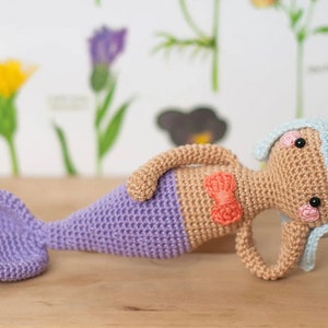Mabel the Mermaid amigurumi Crochet Pattern - Etsy