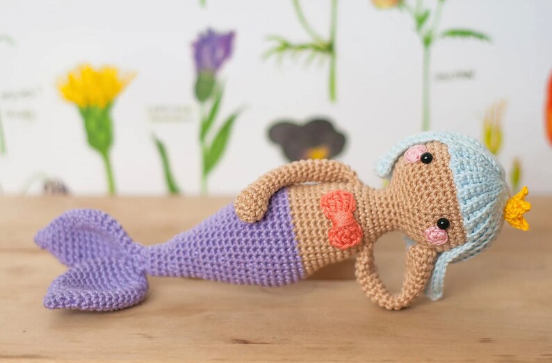 Mabel the Mermaid amigurumi Crochet Pattern - Etsy