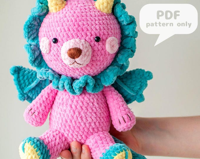 Chimera-san — Amigurumi Crochet Pattern - Etsy Canada
