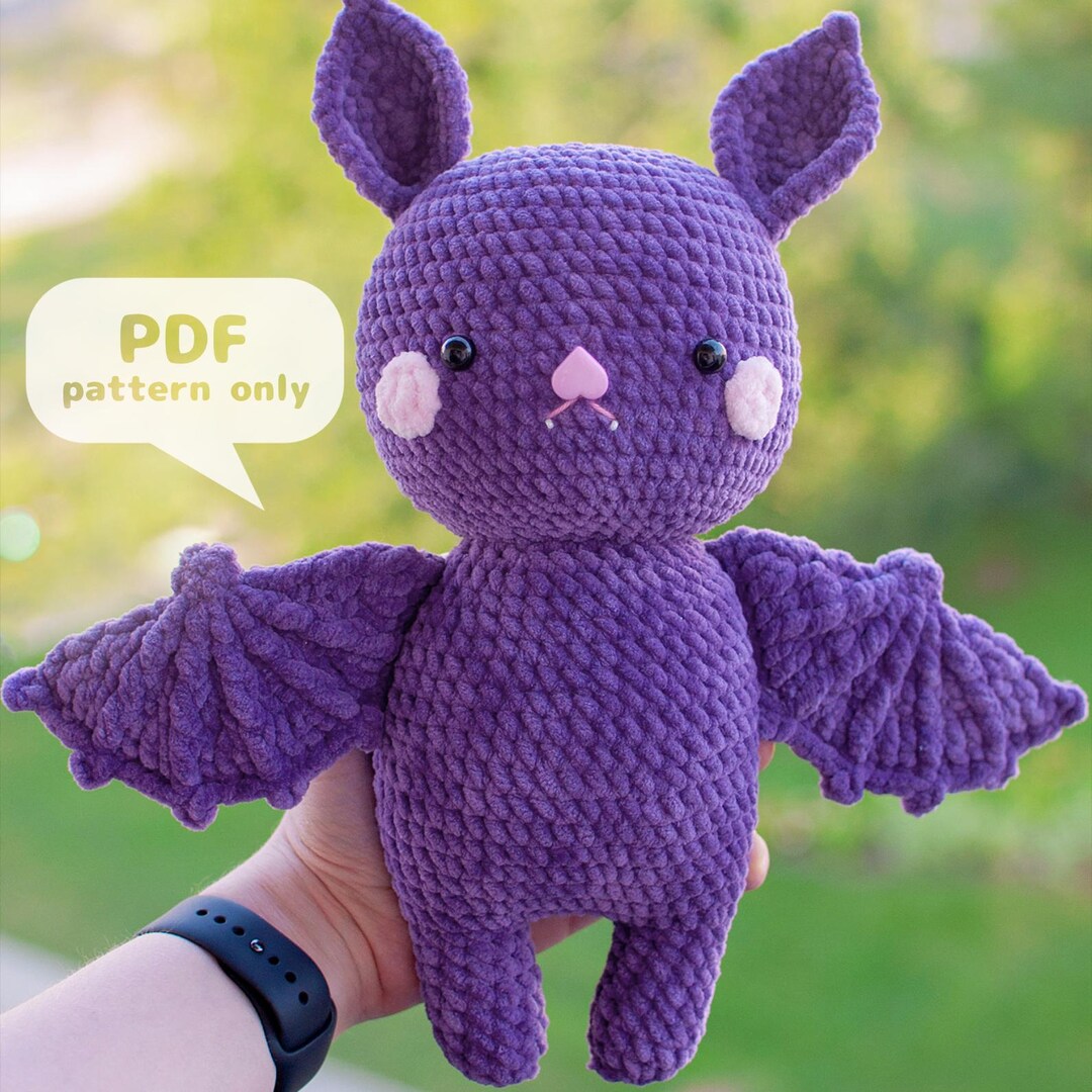 Boris the Bat — Halloween Amigurumi Crochet Pattern - Etsy