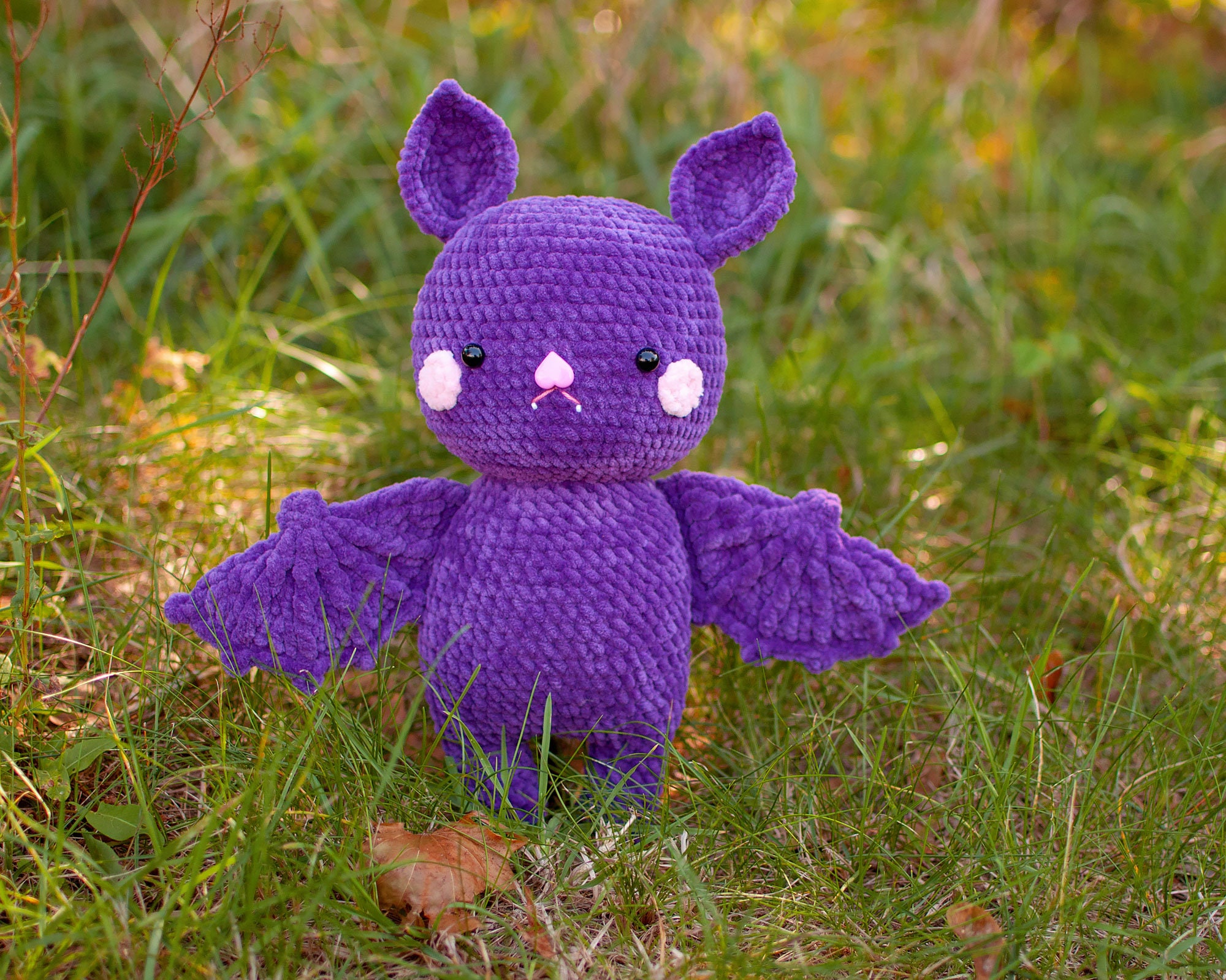Boris the Bat Halloween Amigurumi Crochet Pattern - Etsy