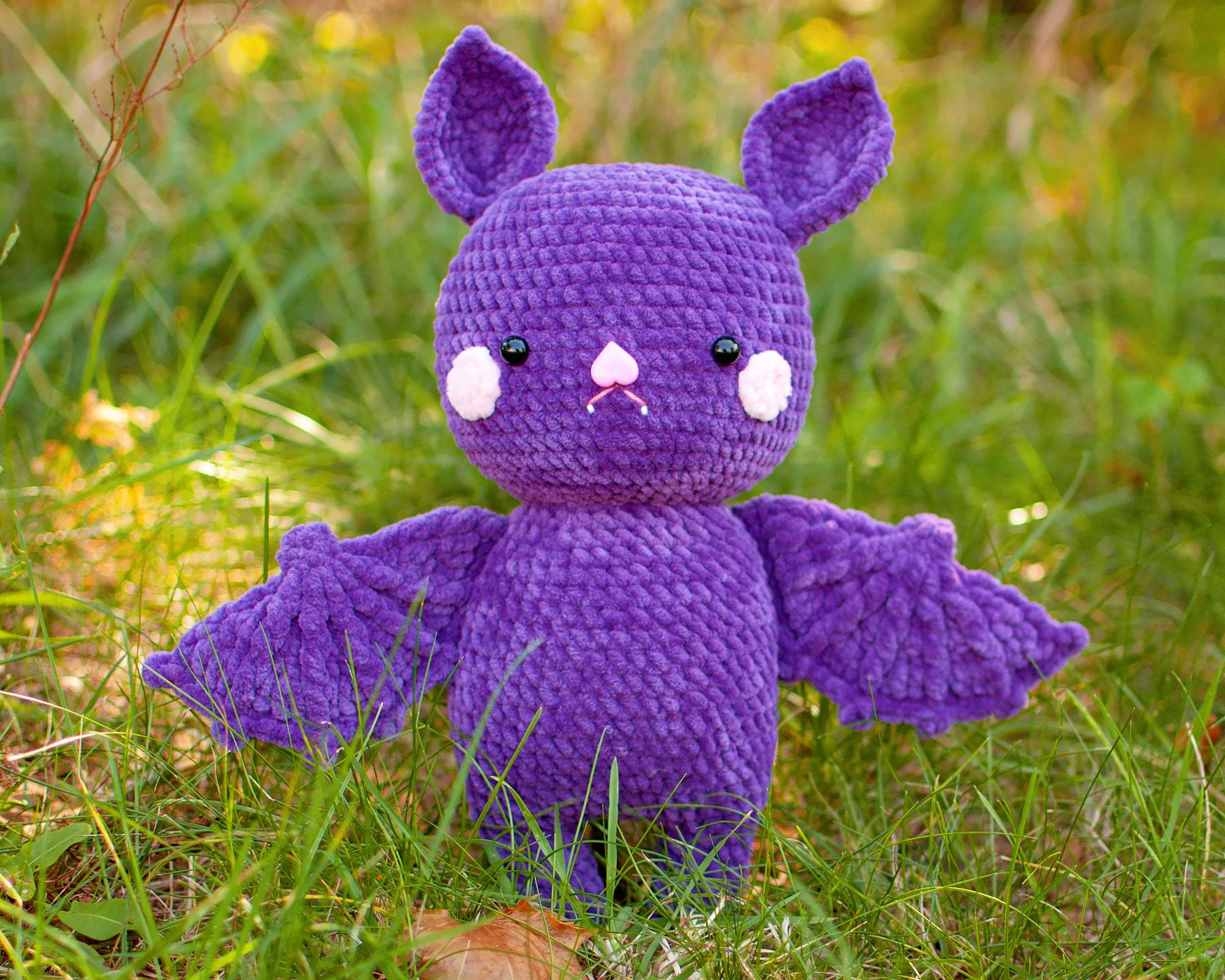 Boris the Bat Halloween Amigurumi Crochet Pattern - Etsy