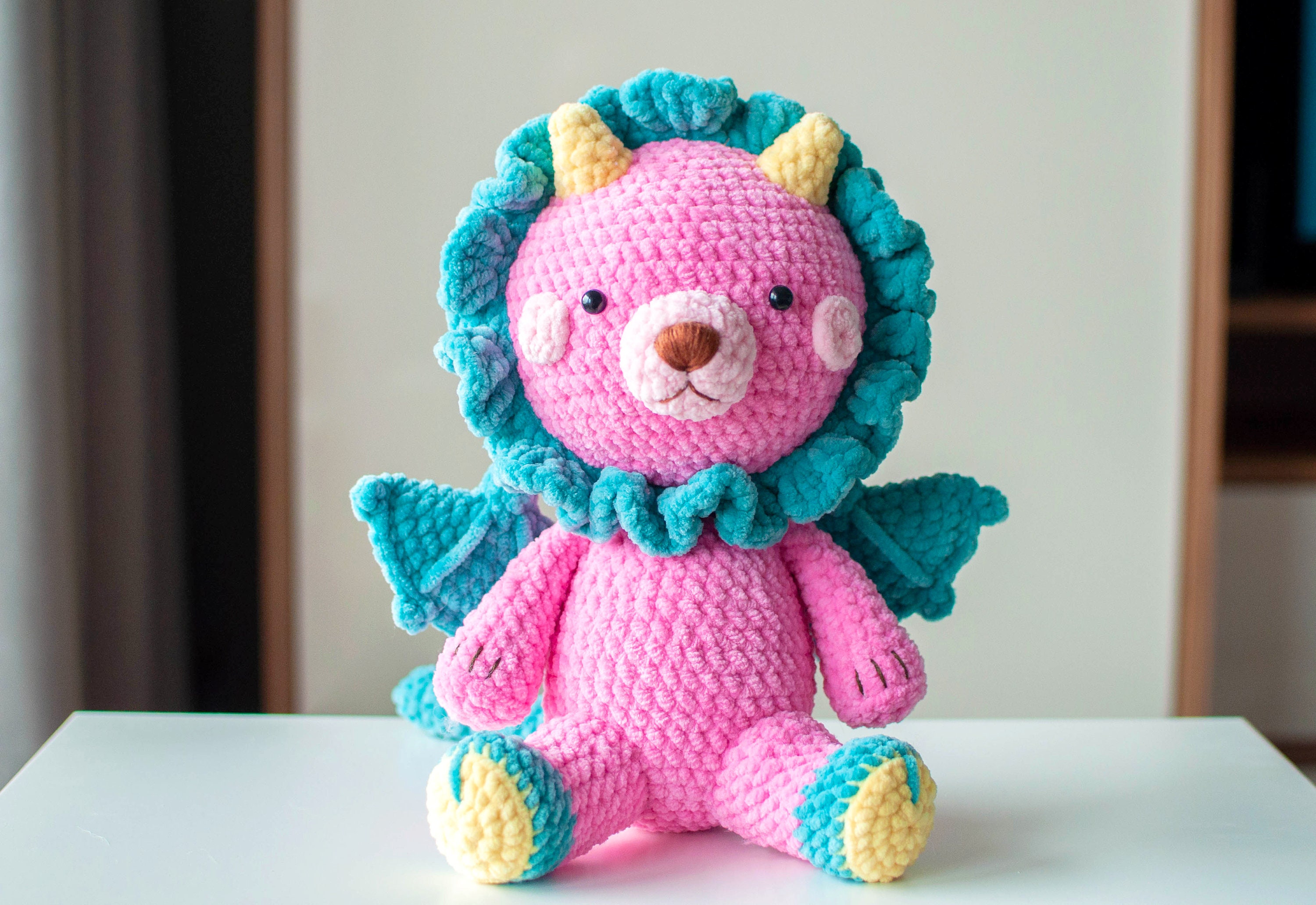 Chimera-san Amigurumi Crochet Pattern - Etsy