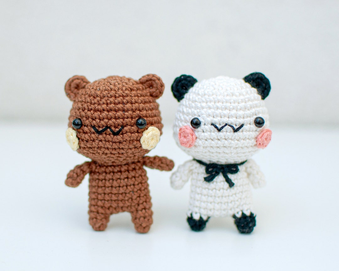 Mini Bubu and Dudu — Amigurumi Crochet Pattern - Etsy UK