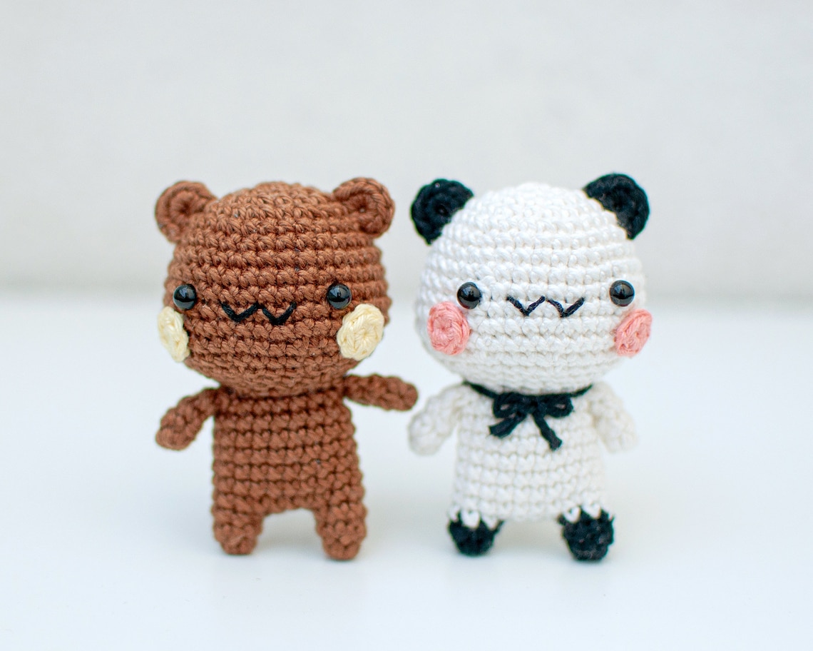 Mini Bubu and Dudu Amigurumi Crochet Pattern - Etsy