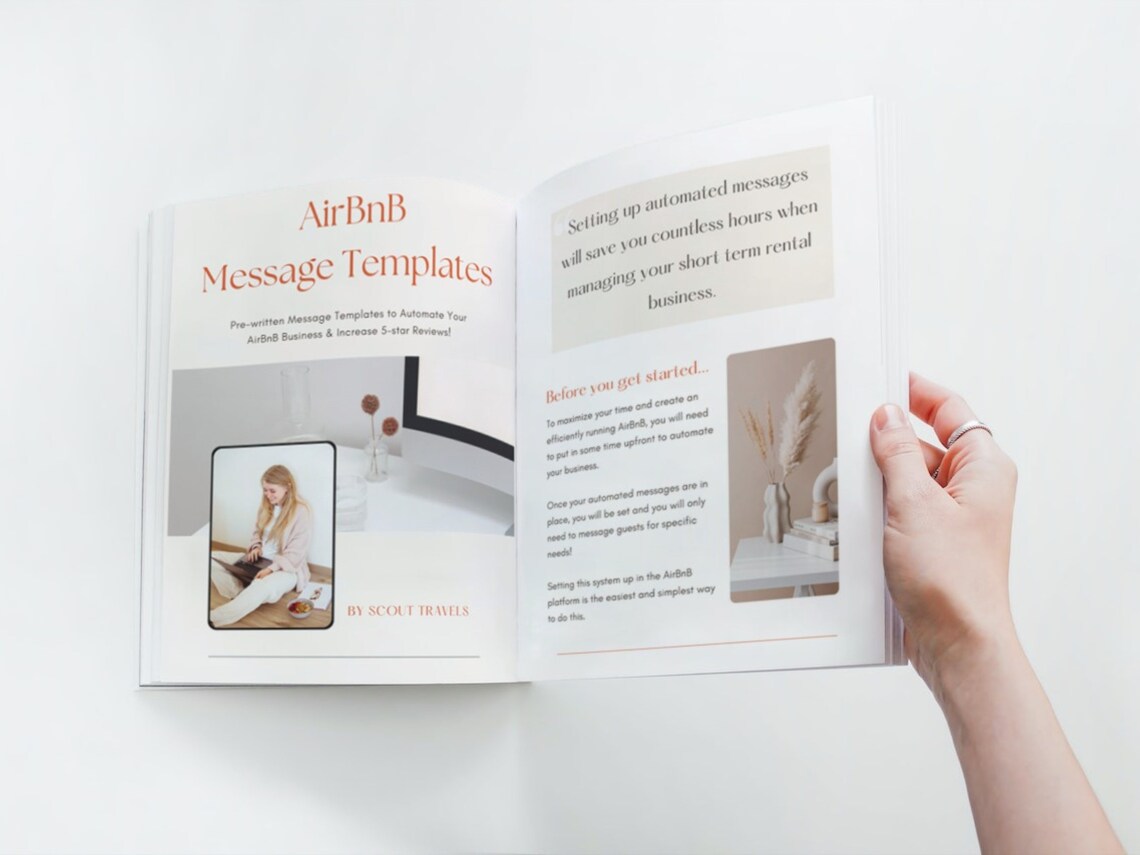 Airbnb Message Templates | Automated Messages | Airbnb Digital ...