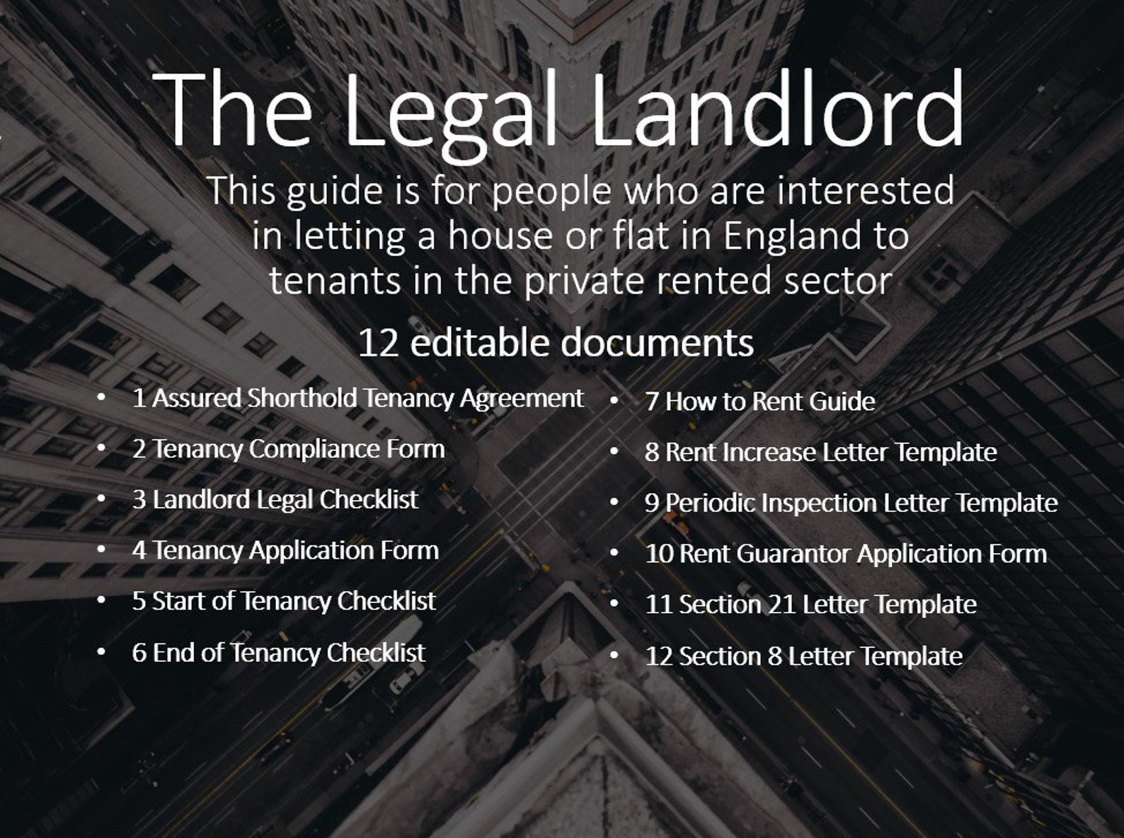 The Complete Legal Guide to Becoming a Private Landlord - Etsy