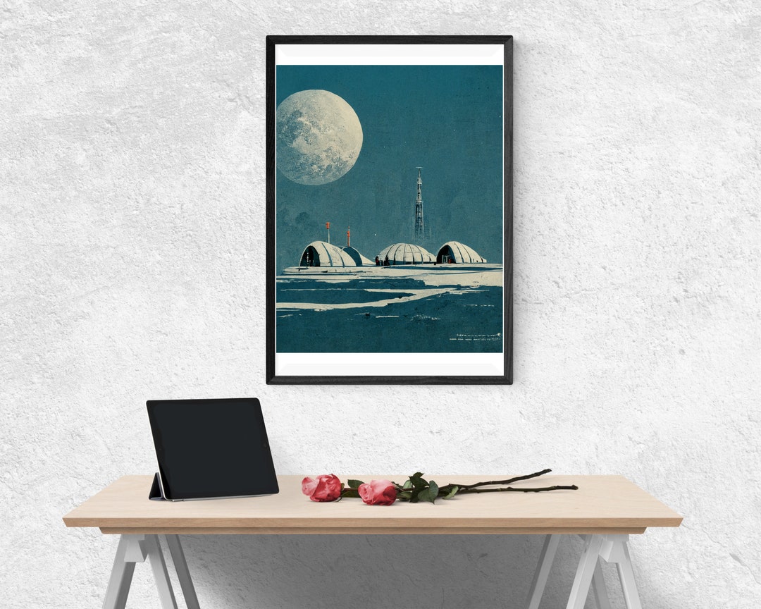 Retrofuturistic Concepcual Art of a Soviet Space Lab - Printable ...