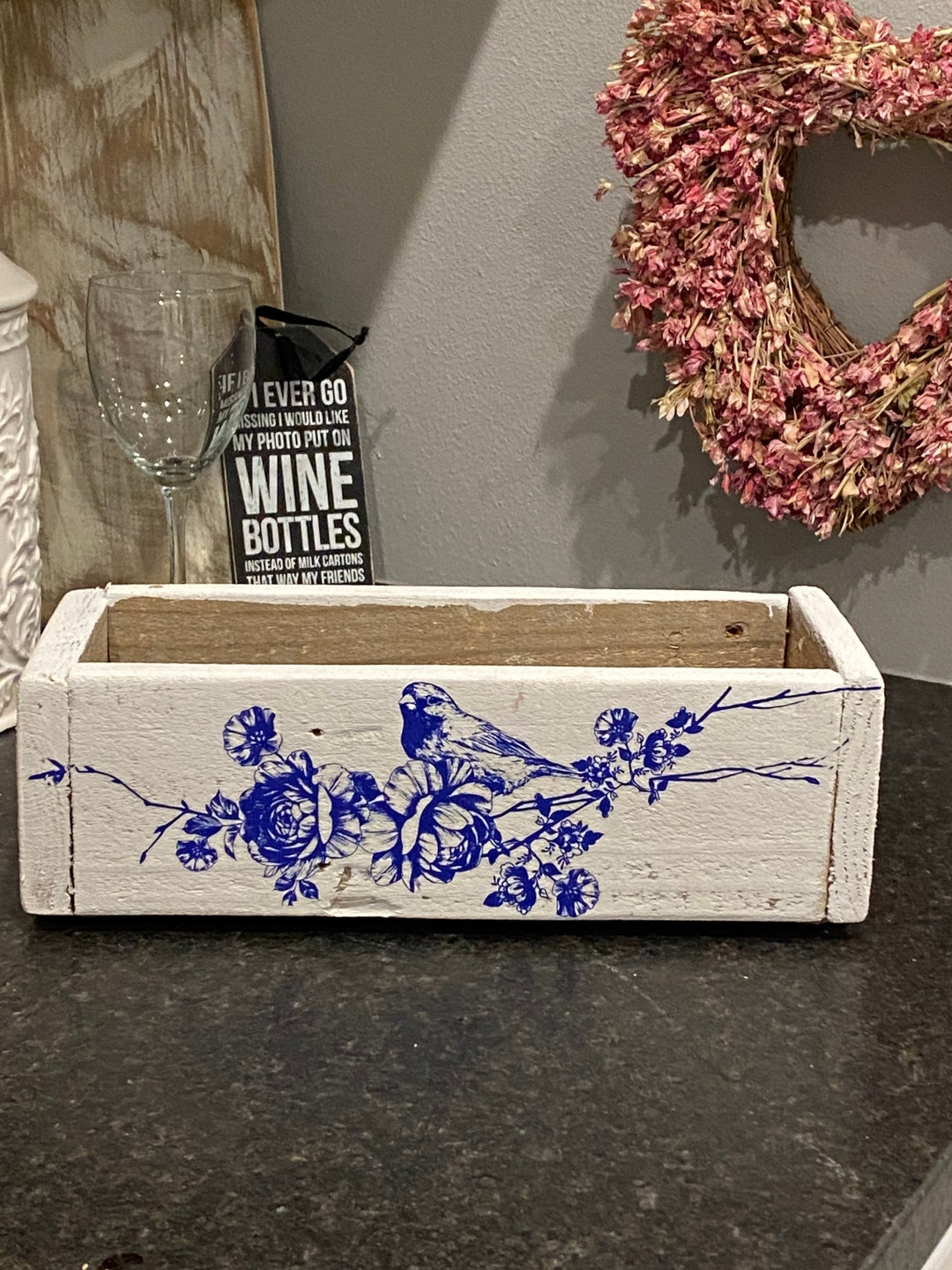 Rustic Country French Farmhouse Storage Box - Etsy