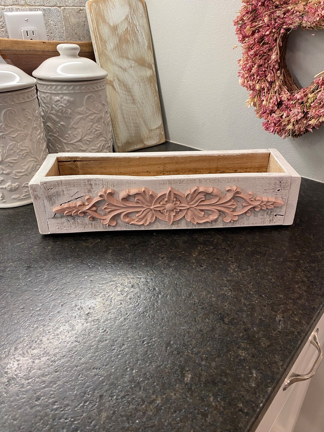 Rustic Country, French Farmhouse, Decorative Box, Bin, Storage ...