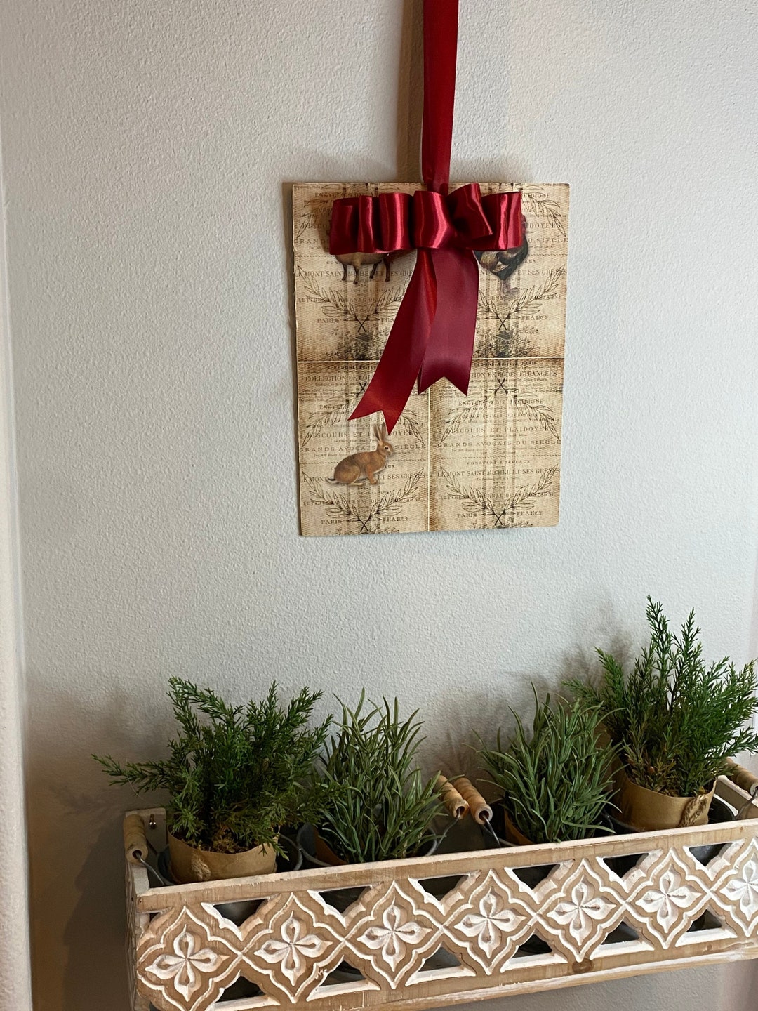 Shabby Chic French Inspired Farmhouse Wall Decor, Sign, Plaque - Etsy