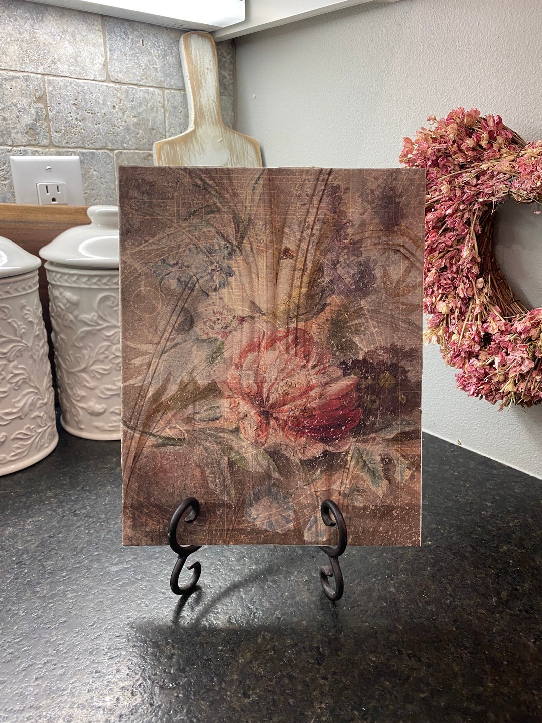 French Inspired Shabby Chic Wall Decor Table Decor Sign Plaque - Etsy