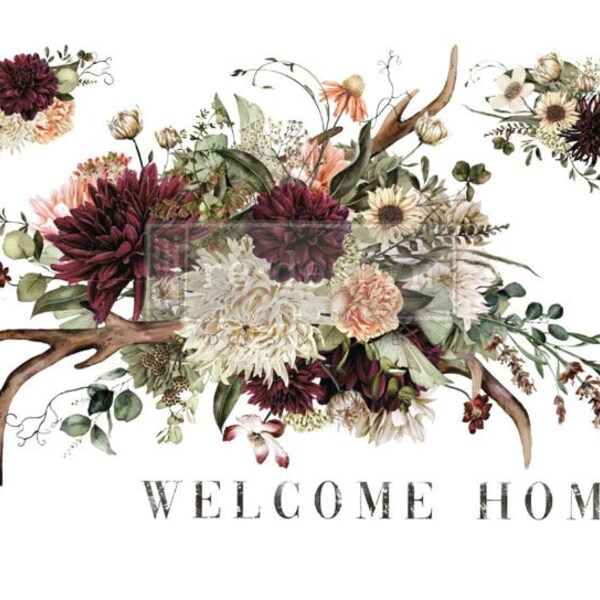 Floral Transfers for Furniture - Etsy