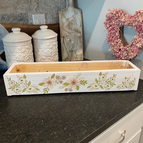 Wooden Farmhouse Box - Etsy