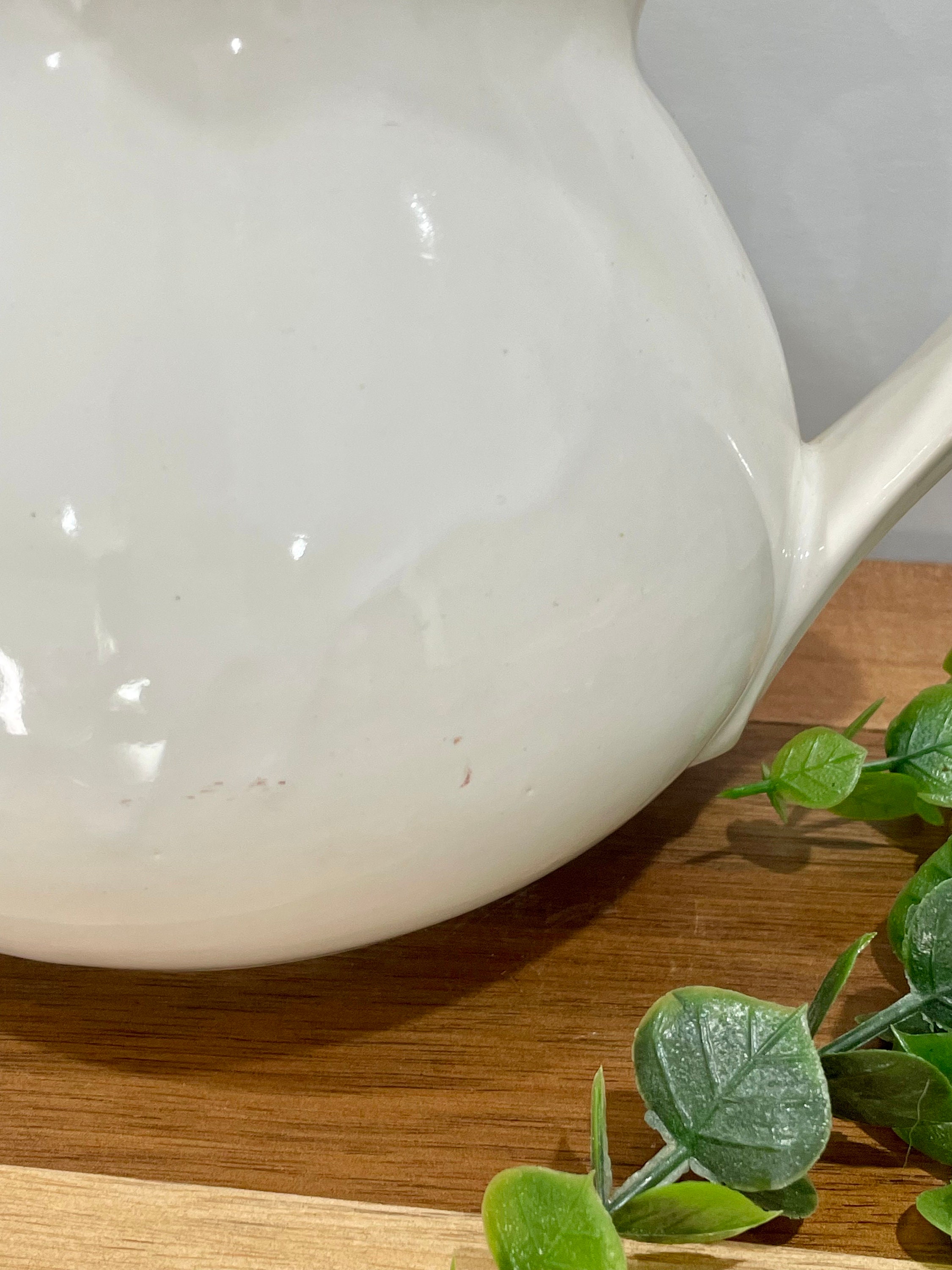 RARE Vintage Mccoy Water Pitcher Sunflower White Water Jug 7515 - Etsy