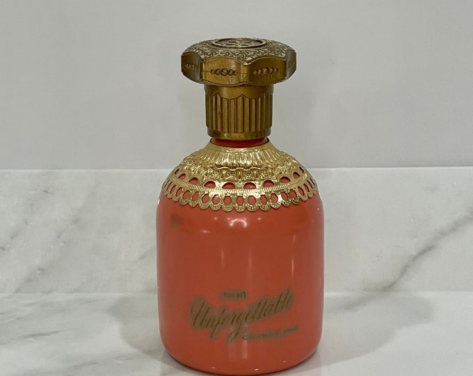 Vintage Avon Unforgettable Pink Perfume Cologne Bottle EMPTY - Etsy