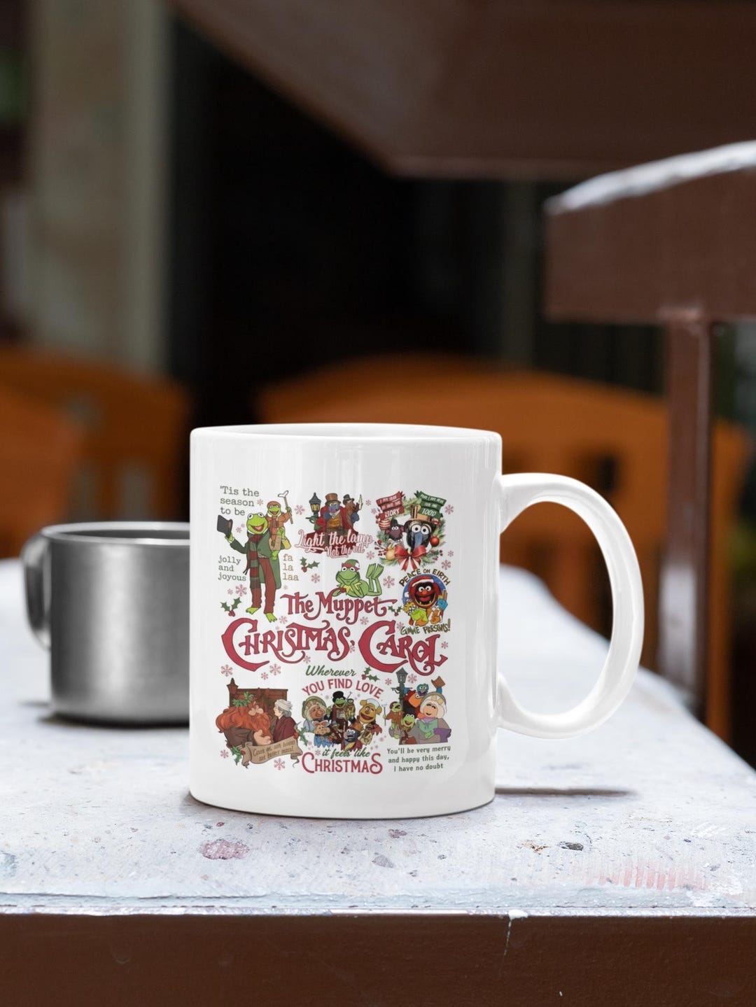 The Muppet Christmas Carol Mug – Festive Holiday Cup With Quotes ...