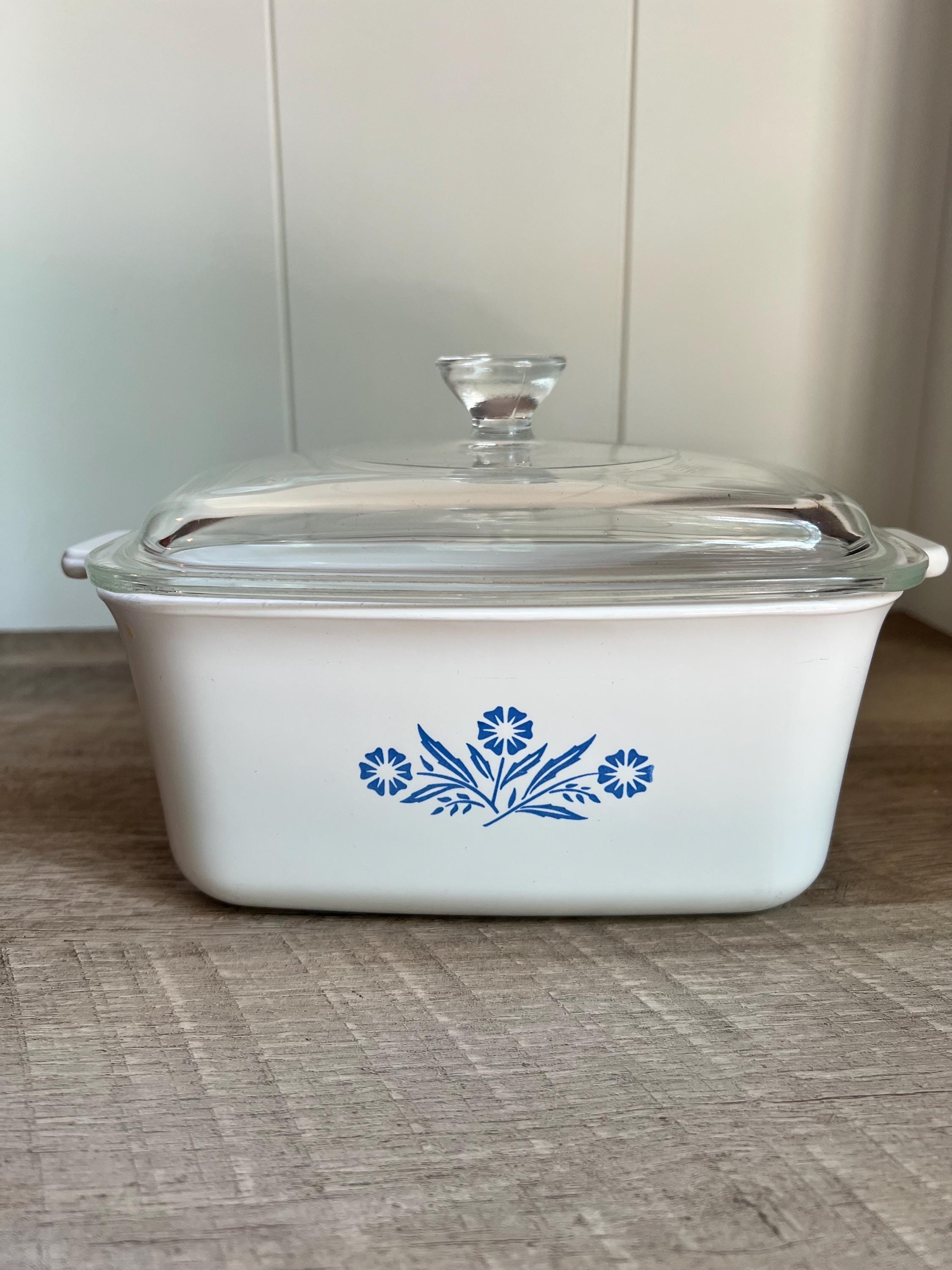 Classic Blue Cornflower Pattern Pyrex - Etsy