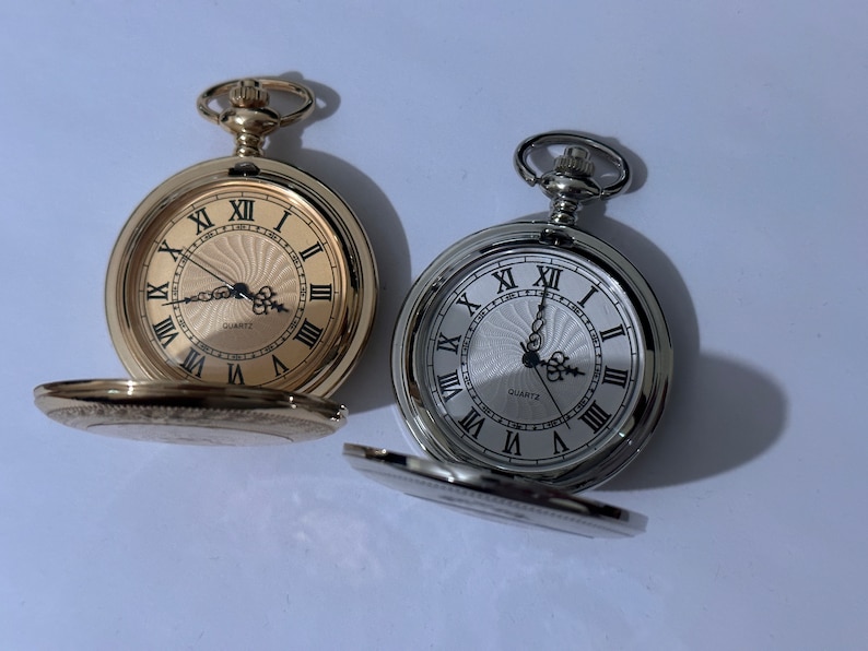 Vintage Style Pocket Watch / 2 Styles - Etsy