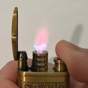 Vintage Style Pink Flame Lighter - Etsy
