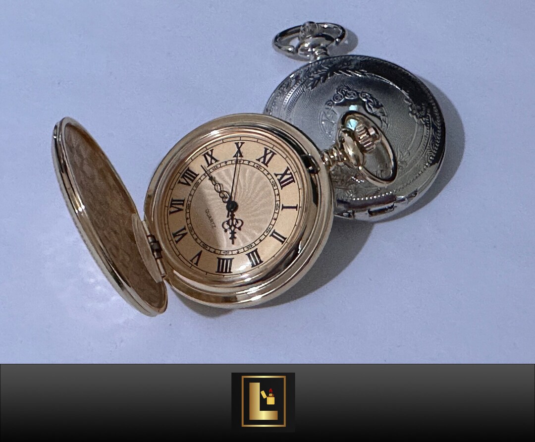 Vintage Style Pocket Watch / 2 Styles - Etsy